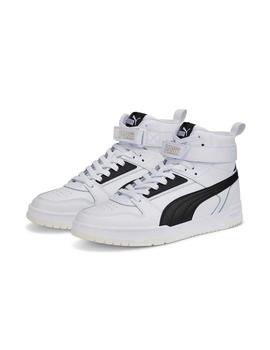 Zapatillas Puma RBD Game Mid Blanco/Negro Hombre